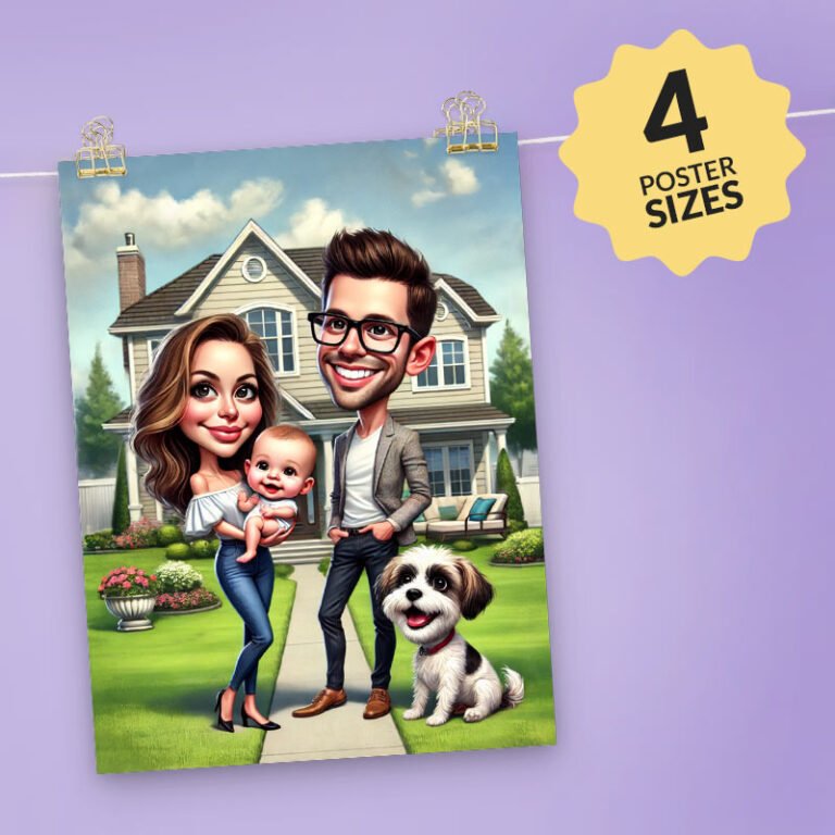 Order Caricature Online - 100% Personalized Caricature Website
