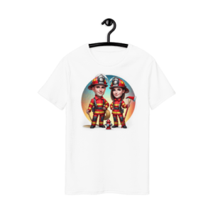 Firefighter Caricature - 100% Personalized Fireman Caricature Gift