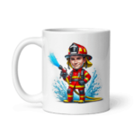Firefighter Caricature - 100% Personalized Fireman Caricature Gift